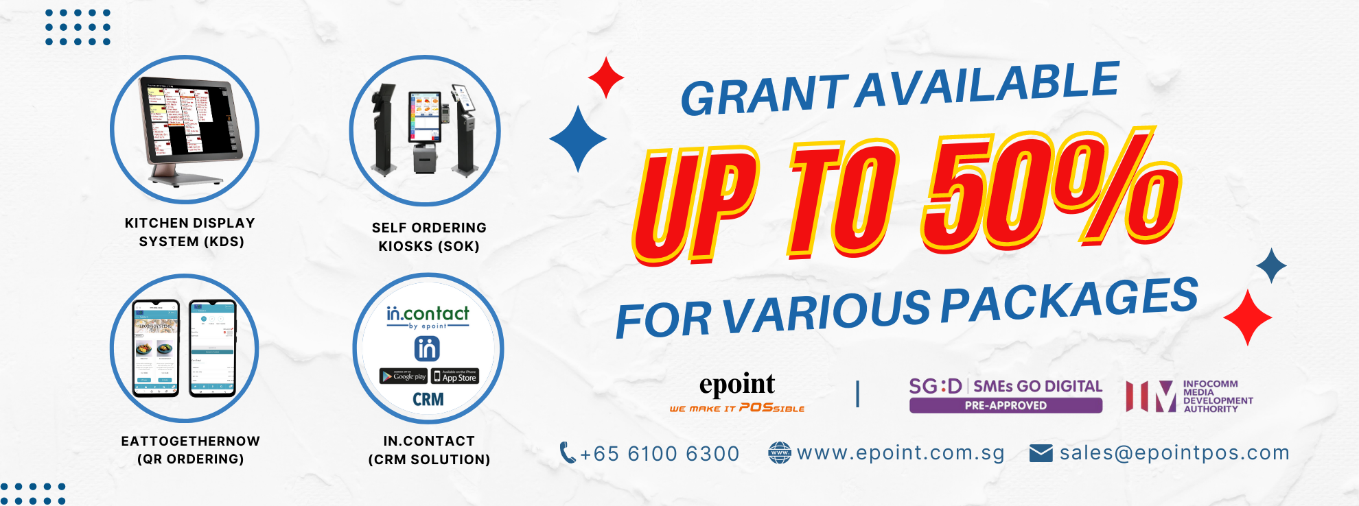 Epoint Systems SG | POS System & Solutions up to 50% Grant
